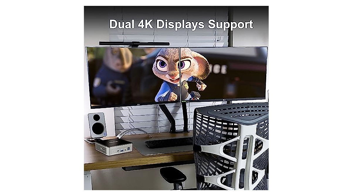 GEEKOM Mini PC Mini Air11, Intel 11th Gen N5095 Mini Computers with Fan ...