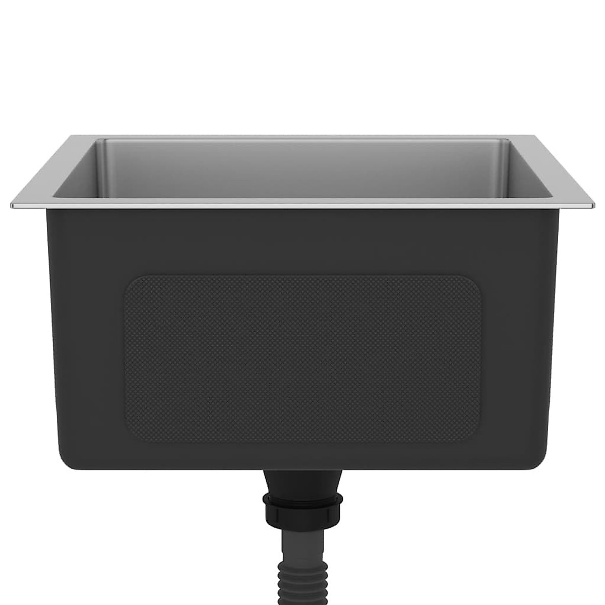 Handmade Kitchen Sink Stainless Steel,Deluxe Stainless Steel Kitchen Sink with XFlume Design for Quick Water Flow Kitchen Fixtures, Kitchen Sinks