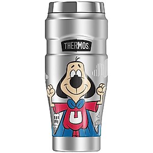THERMOS Underdog Underdog Never Fails STAINLESS KING Stainless Steel Travel Tumbler, Vacuum insulated & Double Wall, 16oz