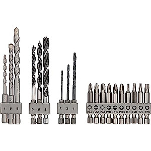 Bosch 2609256989 Equipment for Uneo Maxx 19 Pcs