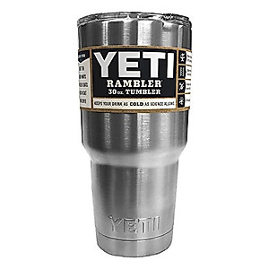 YETI Rambler 30 oz Stainless Steel Vacuum Insulated Tumbler with Lid