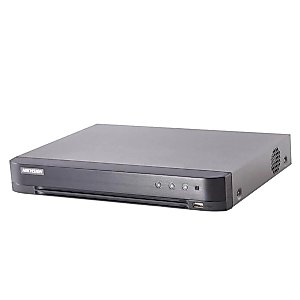 Hikvision DS-7208HQHI-K1 H.265+ 8CH Turbo HD DVR + 4CH IP (UP to 4MP IP Camera) Supports UP to 4MP HD-TVI/AHD (3MP ONLY CH1~CH4), 2MP HD-CVI, CVBS, 1 SATA for HDD (HDD NOT Included)