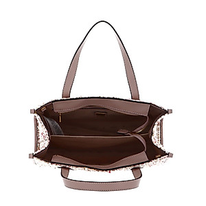 GUESS Silvana 2 Compartment Tote Ash Rose One Size