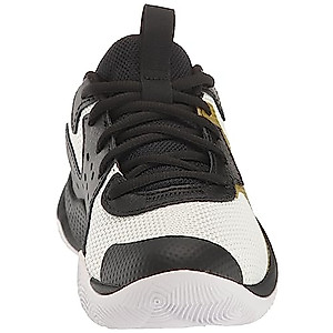 Under Armour Unisex Pre School Jet '23, (100) White/Black/Metallic Gold, 2, US