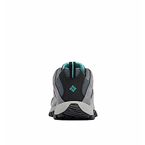 Columbia Womens Crestwood Hiking Shoe, Graphite/Pacific Rim, 8
