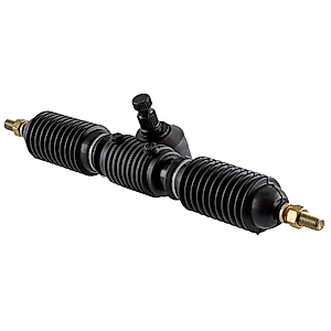 TDPROMOTO Steering Wheel Steel Kit Gear Rack Pinion Adjustable Shaft Set Replacement for 110cc Go Kart