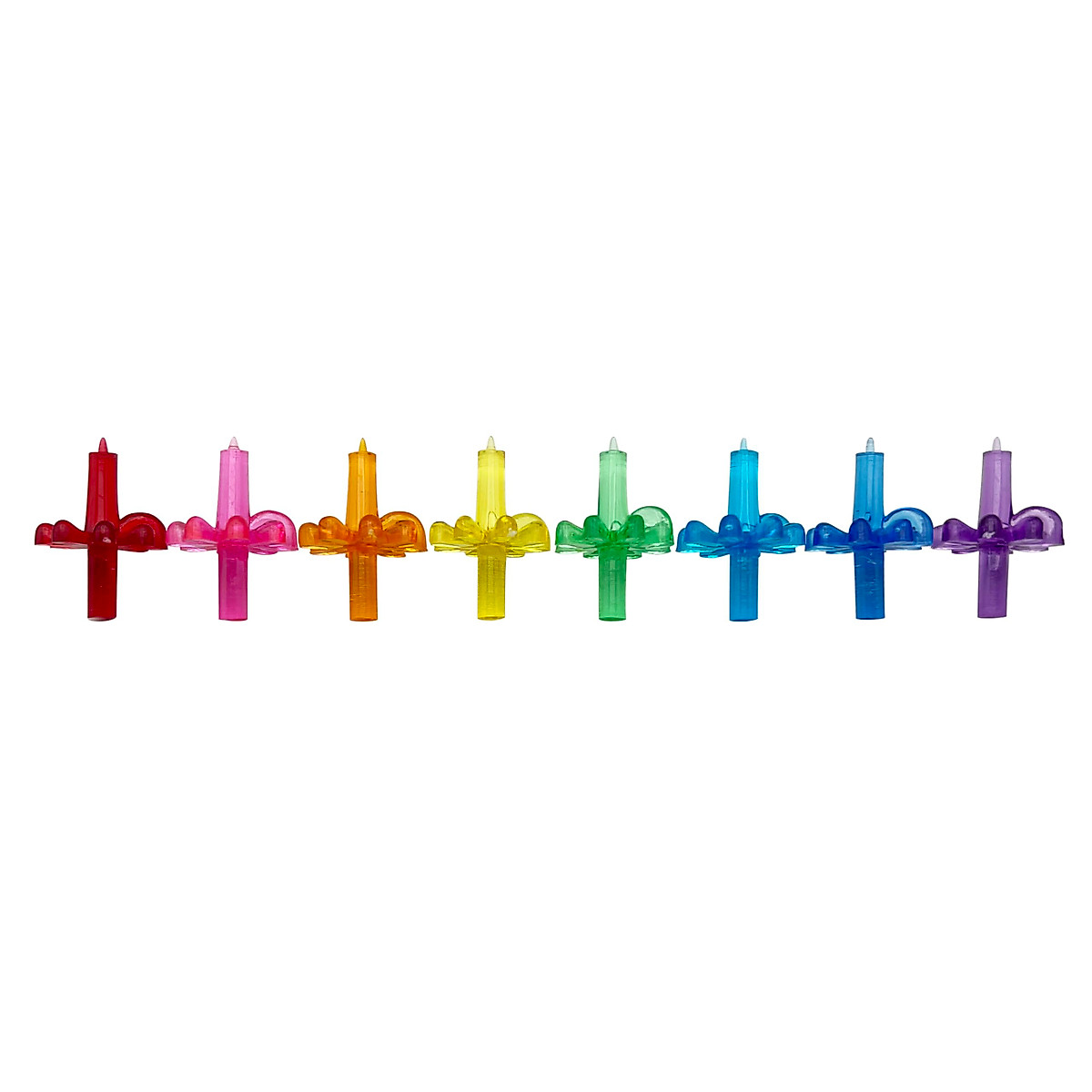 National Artcraft® Candle Blossom Ceramic Christmas Tree Lights - Red (90 Pcs)