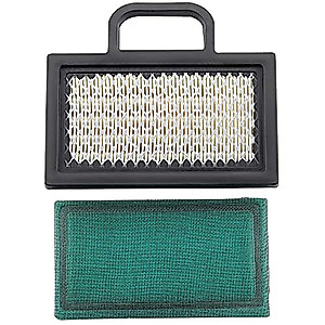 Hipa 698754 273638 Air Filter 691035 Fuel Filter 696854 Oil Filter Spark Plug for Intek Extended Life Series V-Twin 18-26 HP Lawn Mower 499486 499486S 273638