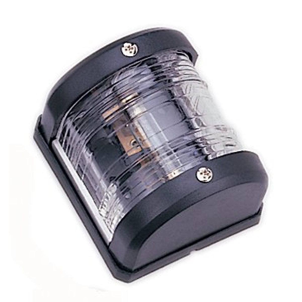 Pactrade Marine Boat Pontoon LED Navigation Light Black ABS Plastic Housing Boats Up to 12M Waterproof IP:66 Surface Mount 2NM (Masthead)
