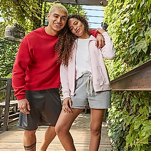 Hanes Women's Jersey Pocket Short with Outside Drawcord