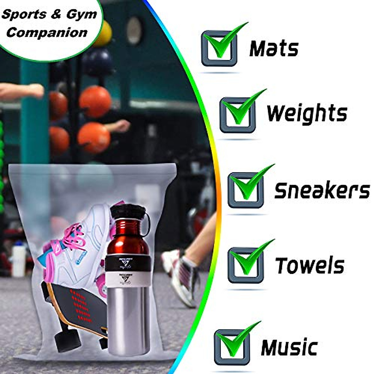 [ 25 COUNT ] EXTREME THICK BAGS - 18'' x 24'' - Extra Large Super Spacious Strong Clear Big Bags, Zipper, 5 GALLON, Heavy Duty 4 Mill, Plastic Food Storage Bags For Clothing, Toys, Storage, Moving, Organization, Meat, Laundry, Perfect Resealable Brining B