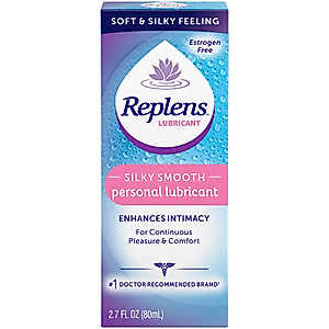 Replens Silky Smooth Personal Lubricant 2.7 fl oz bottle