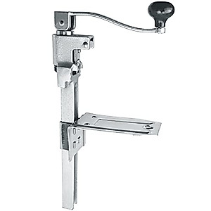 Simple Project Commercial Can Opener, 18”Table Manual Can Opener With Base, For Restaurants, Hotels, Bars, Military Can Opener, Swing Away & Heavy Duty Can Opener - cast steel