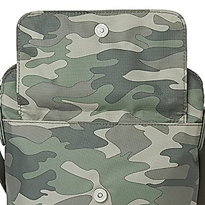 Baggallini womens Escape Crossbody with RFID phone wristlet, Olive Camo, One Size US