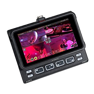 Atomos Ninja V 5" HDMI Recording Monitor with AtomX CAST Switcher Bundle