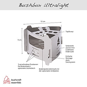 Bushbox Ultralight Outdoor Pocket Stove