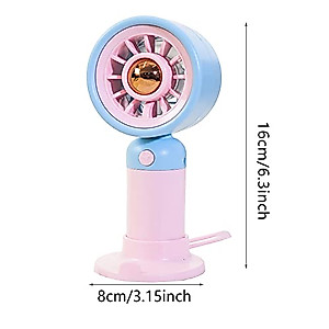 Guolarizi Hesroicy Fan 5 USB Charging Design Strong Power Low Noise Grille Compact Size Electric Fan Home Vintage Fans Metal