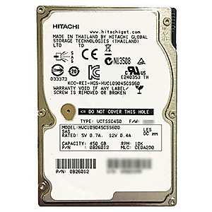 HPE 450GB HUC109045CSS600 5697-1286 0B26012 10K SAS 6Gbps 2.5" SFF