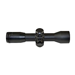 DB TAC INC 4X32 Compact Scope with Mil-Dot Reticle and 1" Picatinny Scope Rings