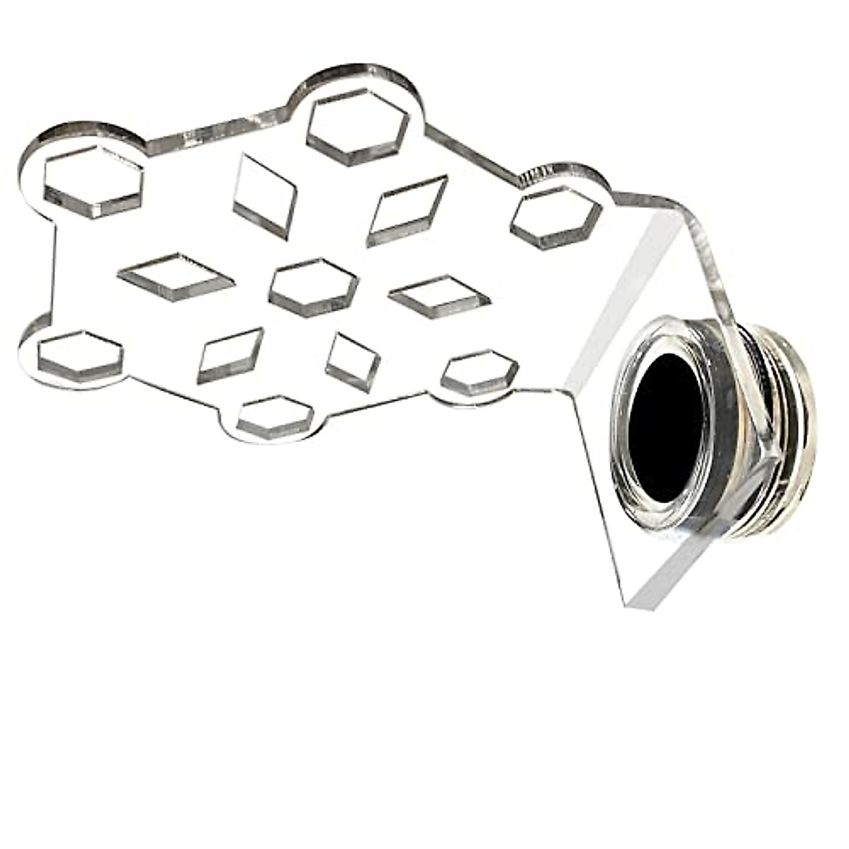 Aquarium Choice Coral Plug Holder M Coral frag Rack Magnetic Holder Reef Magnets Holder for frag Rack with 7 Coral frag Plug Base