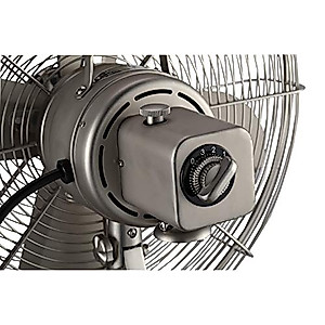 Star Fans Tripod, 16", Satin Nickel