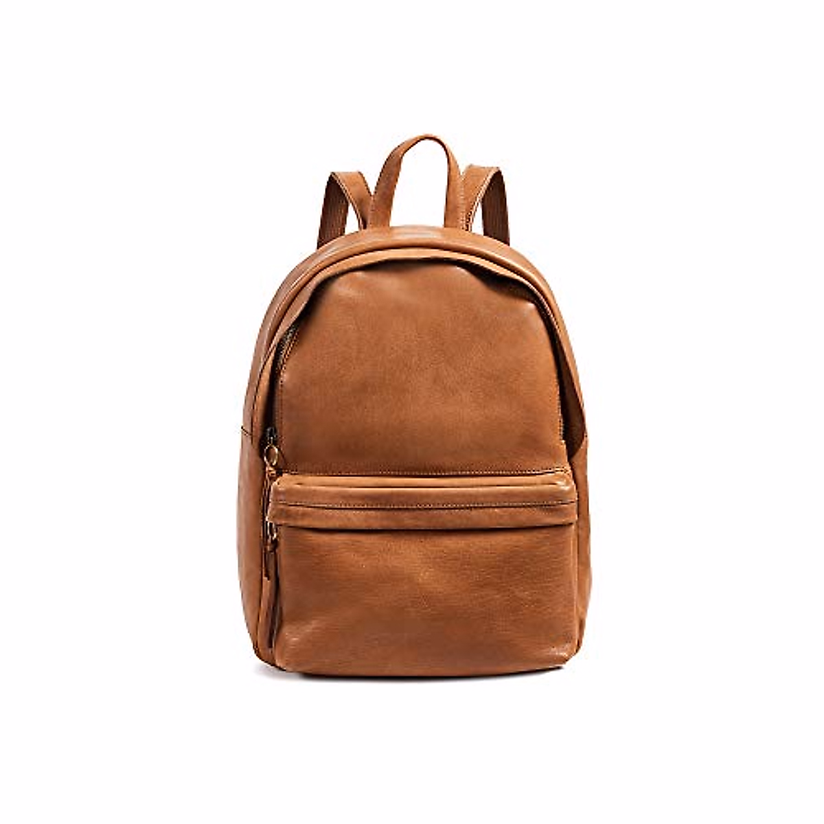 Madewell Women's The Lorimer Backpack, English Saddle, Tan, One Size