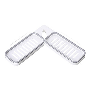 Aurgiarme Bathroom Corner Shelf Holder Wall Mounted Organization Rack Supplies for Face Cream Shampoo Accessory