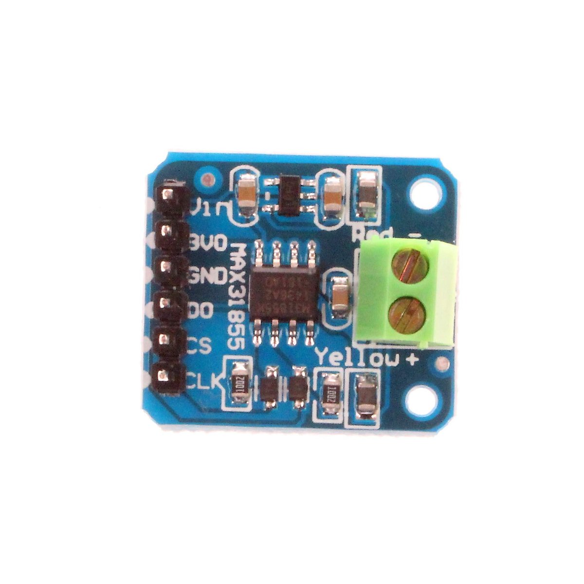 NOYITO K-Type Thermocouple Breakout Board MAX31855 Thermocouple Sensor Module Temperature -200°C to +1350°C SPI Interface Digital Direct Readability Temperature