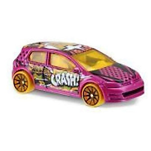 Hot Wheels 2017 HW Art Cars Volkswagen Golf MK7 111/365, Pink