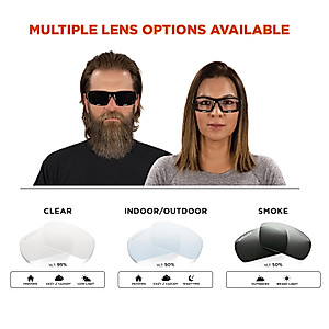 Ergodyne - Odin Anti-Fog In/Outdoor Lens Black Safety Glasses (50083)
