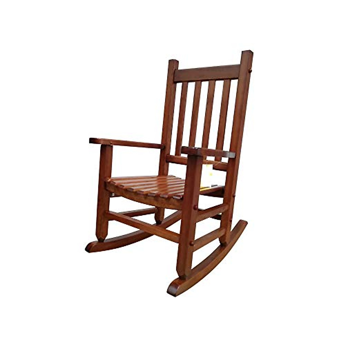 Rockingrocker - K086NT Durable Natural Child’s Wooden Rocking Chair/Porch Rocker - Indoor or Outdoor - Suitable for 4-8 Years Old