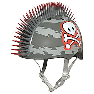 Raskullz Miniz: Lil Pirate Mohawk Helmet, Grey, Ages 18-24 Months