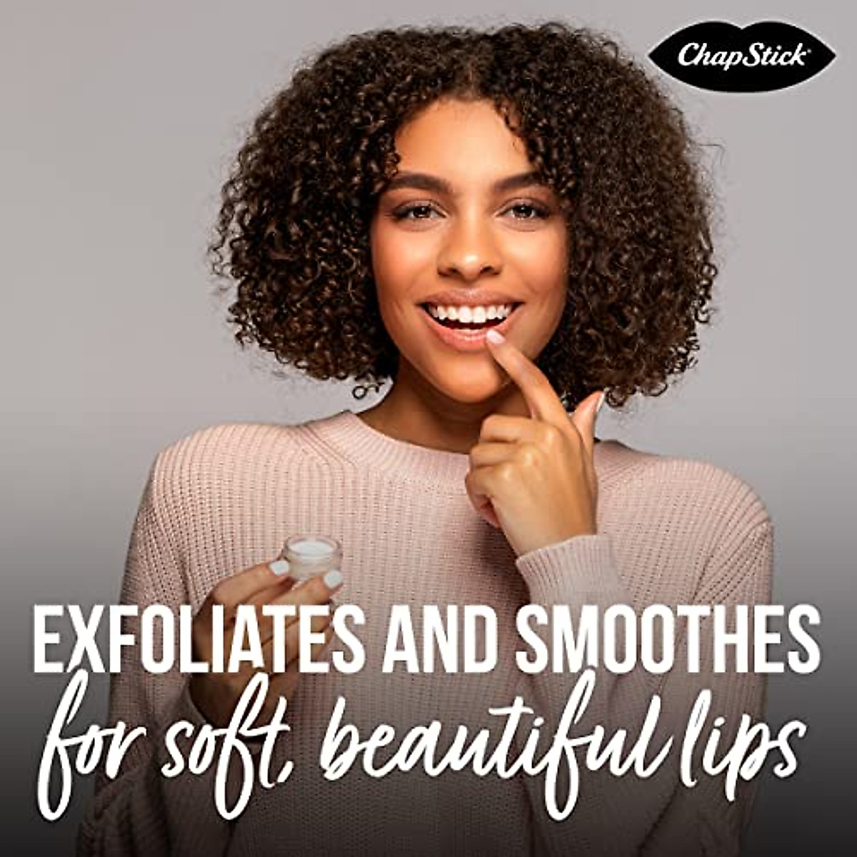 ChapStick Total Hydration Tinted Lip Balm Tubes and Lip Scrub Regimen Pack, Tinted Lip Moisturizer and Exfoliator - 0.12 Oz Lip Balm (4 Count) and 0.27 Oz Lip Scrub