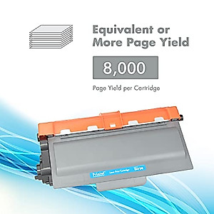 Printel Compatible Toner Cartridge for Brother TN750 Black, High Yield Toner Cartridge Replacement for Brother DCP-8110, Brother DCP-8150, Brother DCP-8155