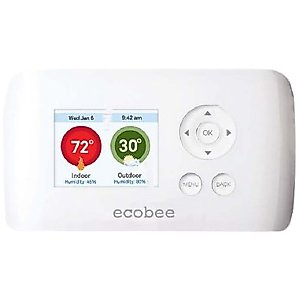 ecobee EB-EMSSi-01 2 Heat 2 Cool Energy Management System Busness/Commercial Thermostat, Full Color NON-Touch Screen, Internet Enabled (Renewed)