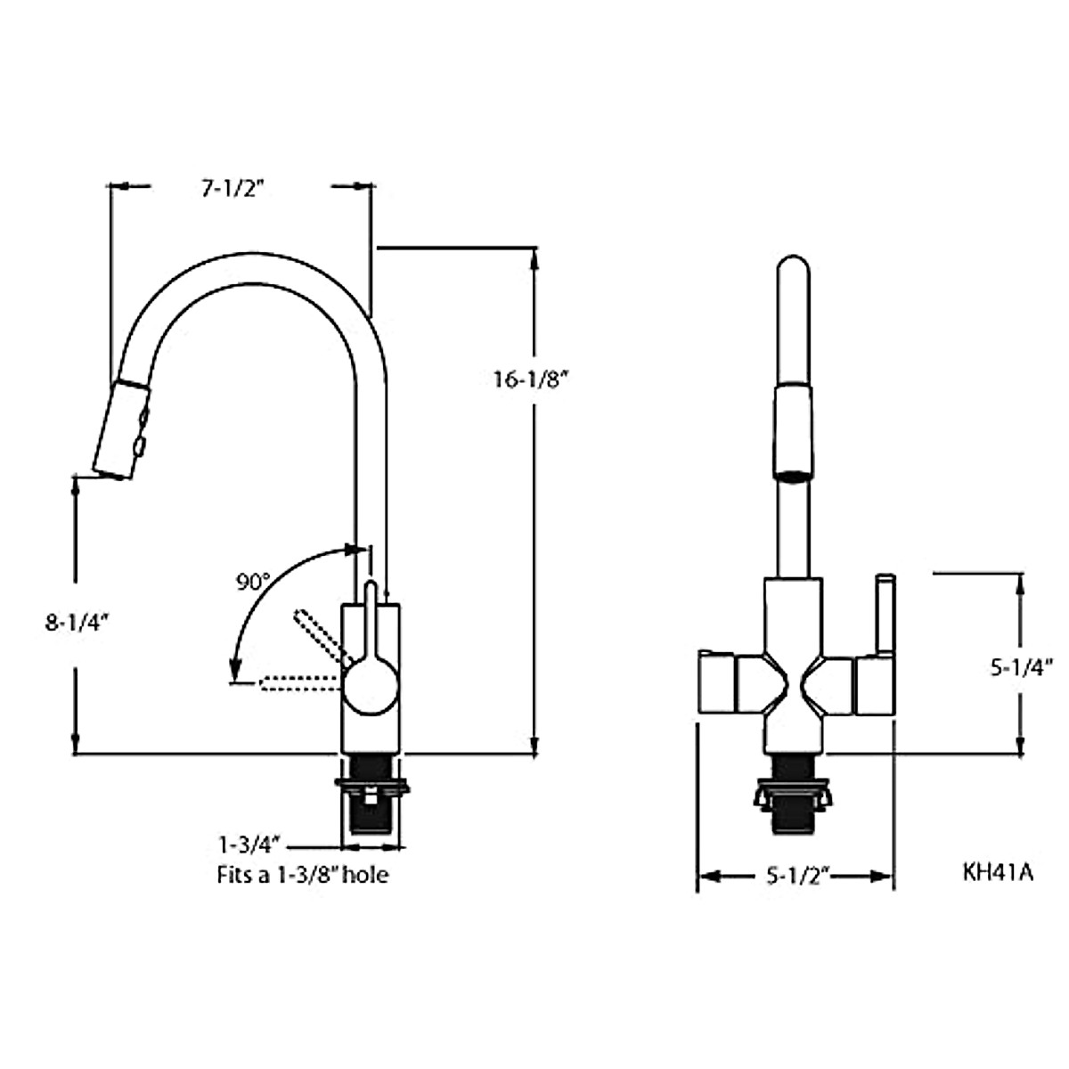 Westbrass KH41AK-20 HotMaster 4 in 1 Kitchen Faucet Kit with Dual Mode Pull Out Spray Head, DigiHot Instant Hot Water Tank and Two in-Line Water Filter System, Stainless Steel