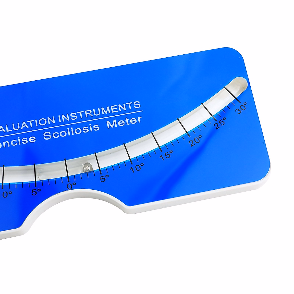Scoliometer 0-30° Scoliosis Test Meter for Medical Evaluation Diagnosis of Back and Spine Scoliosis in Adults Children Scoliosis Measuring Device Scoliosis Test Meter for Diagnosis of Back and Spine