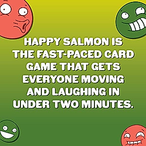 Exploding Kittens Happy Salmon Family-Friendly Party - Card Games for Adults, Teens & Kids