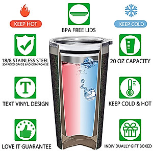 BIRGILT Best Friend Birthday Gifts for Women - Funny Christmas Friendship Gifts for Coworker, Sister, Bestie - 20oz Tumbler Cup