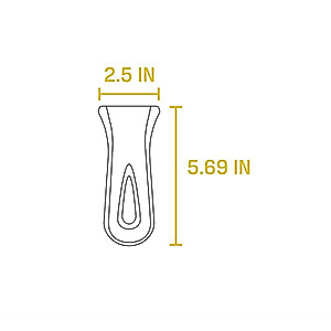 Lodge Deluxe Silicone Hot Handle Holder - Dishwasher Safe Hot Handle Holder Designed for Lodge Cast Iron Skillets 9 Inches+ w/ Keyhole Handle - Reusable Heat Protection Up to 550° - Red