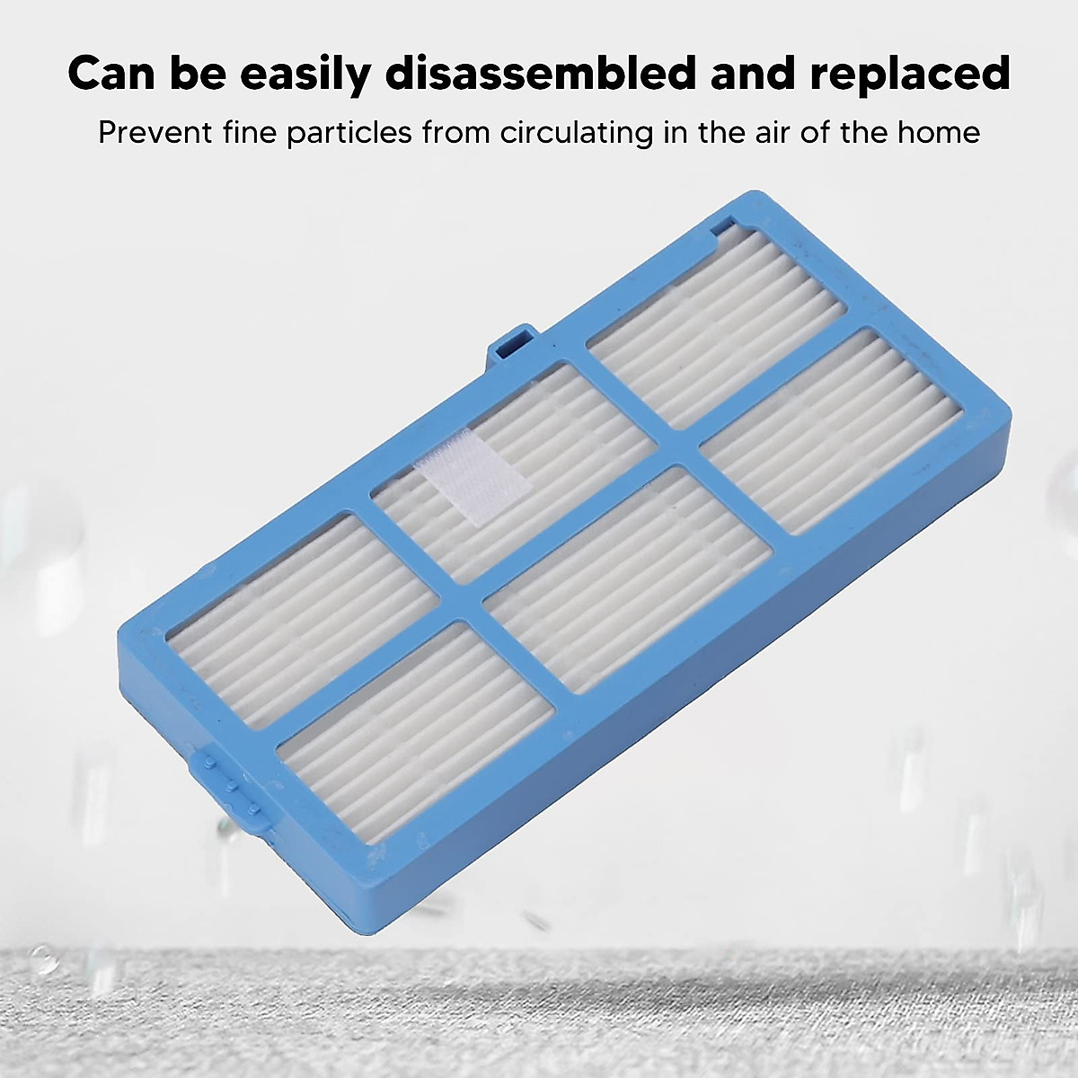 6Pcs Sweeper Filter Set Air Sweeper Filter Set Replacement Parts for Bagotte BG600 Accessories