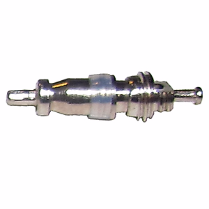 Lot of 10 Service/Access Valve 1/4" SAE x 3/16" OD x 3" Stem + Core & Cap/Core Remover