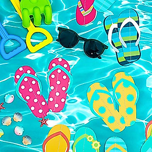 52 Feet Flip Flop Party String Summer Party Garland Flip Flop Hanging Banner Beach Party Garland for Summer Party Beach Party Slipper Theme Party Baby Shower Birthday Party