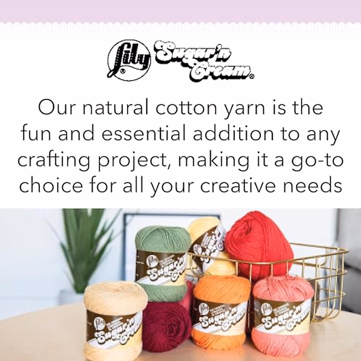 Lily Sugar Desert Rising Yarn, 2 oz, Ombre