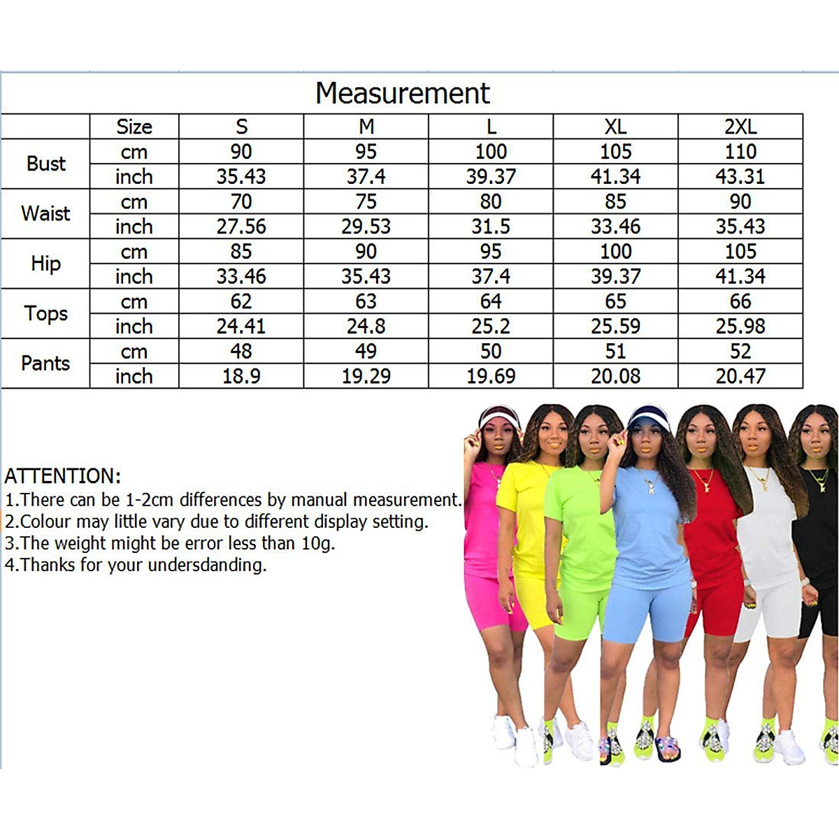 TOPONSKY Y2k Summer Women Fashion Two piece Biker Mujer Short Set Tracksuits Green XL