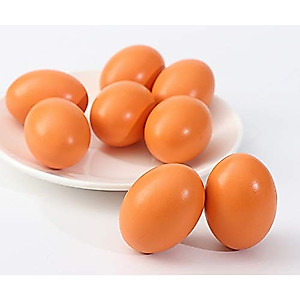 Wooden Eggs Fake Eggs Dummy Eggs Nest Eggs Help Laying Hen Agricultural Tool Eggs for Nesting Box