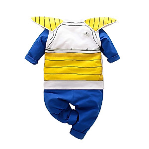 Baby Clothes Newborn Jumpsuits Baby Lovely Long Sleeve Cartoon Clothes Set Tops + Pants