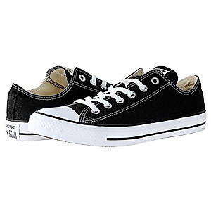 Converse Unisex Chuck Taylor All Star Ox Low Top Classic Black/White,. Sneakers - 8.5 B(M) US Women / 6.5 D(M) US Men