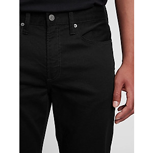 GAP Mens Gapflex Stretch Technology Slim Fit Denim Jeans, True Black, 36W X 32L US
