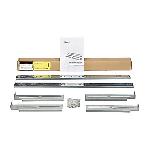 Rosewill Sliding Chassis Rail Kit - 26" Inches 3-Section for Server Chassis/Server Case/Rackmount Case - RSV-R28LX